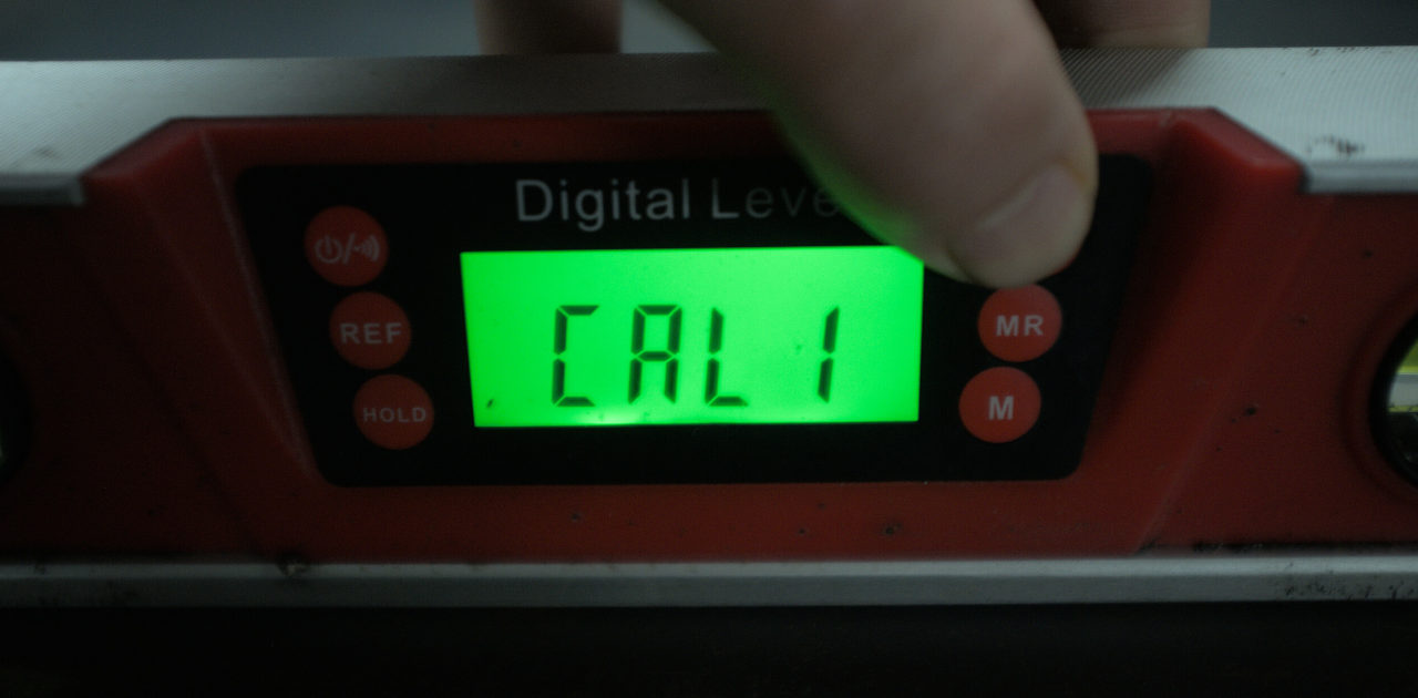 How to calibrate a cheap Amazon/eBay digital spirit level